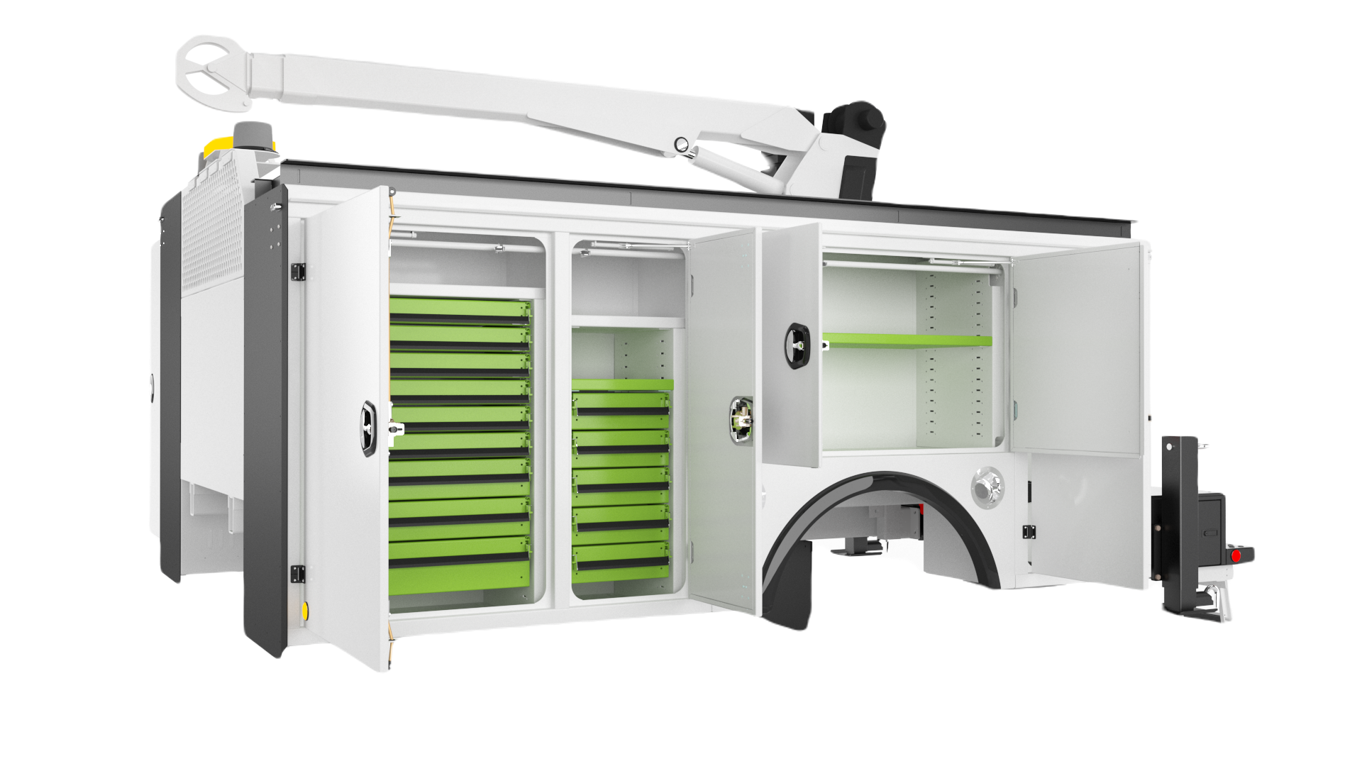 Milron 11 Series Split Profile - Work Trucks - Milron Truck Bodies