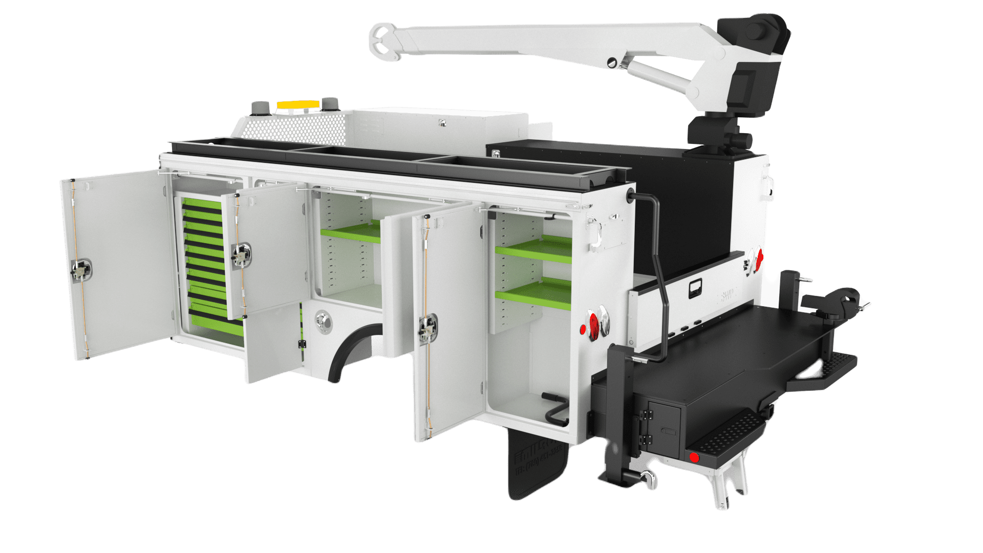 Milron 11 Series Split Profile - Work Trucks - Milron Truck Bodies