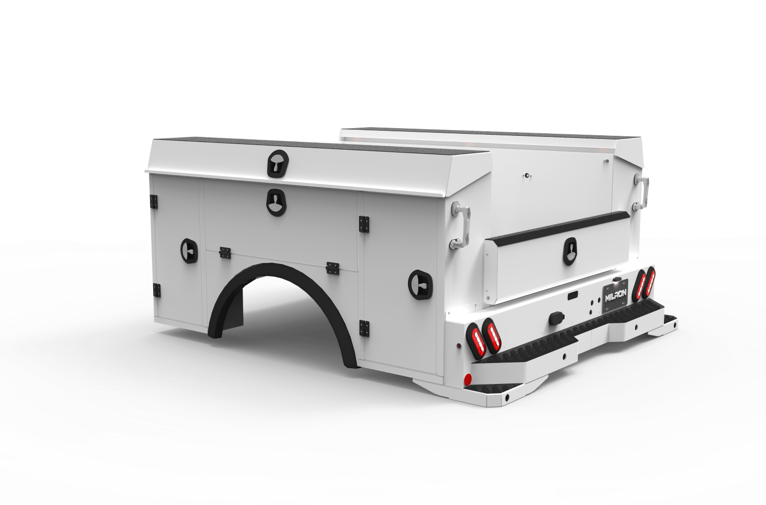 6-Foot Aluminum Service Truck Body - Work Trucks - Milron Truck Bodies