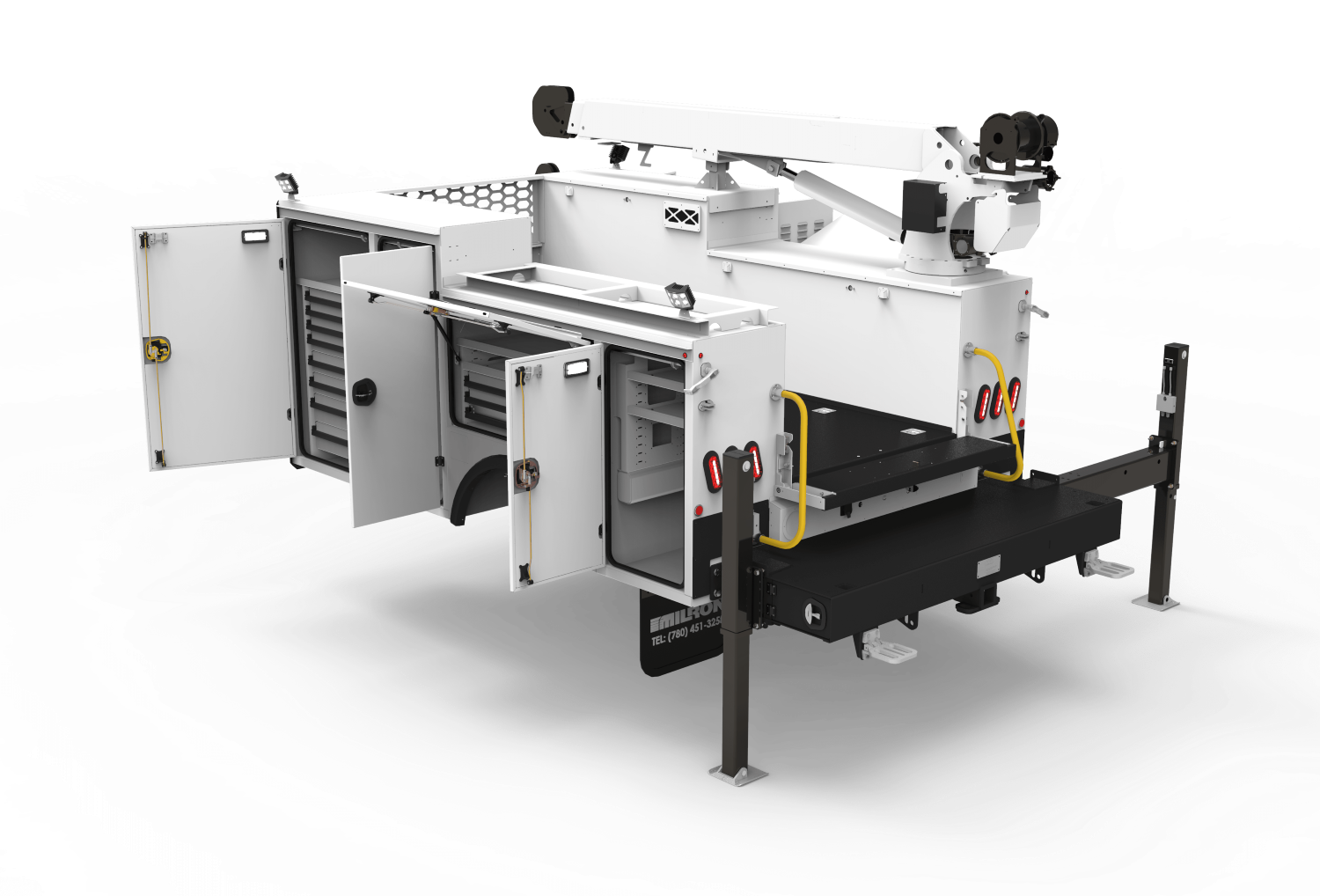 Milron 11 Series Split Profile - Work Trucks - Milron Truck Bodies